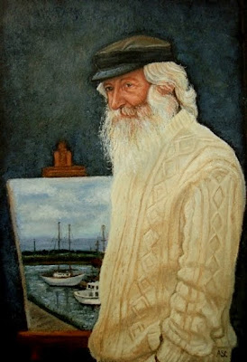 Miniature Paintings: A Portrait of Harold W. Johnson - A Tribute
