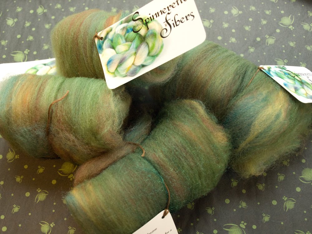 Phat Fiber Sample Box: Spinnerette Fibers and Giveaway!