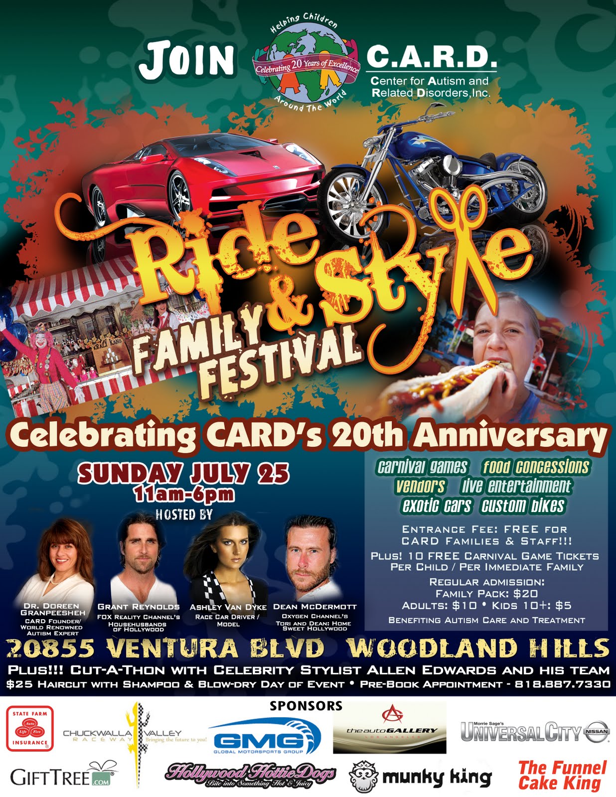 Center for Autism and Related Disorders, Inc.: JOIN CARD - RIDE AND ...