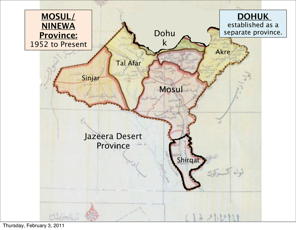 MUSINGS ON IRAQ: A Look Into Iraq's Creation, Governance, And Disputed ...