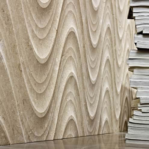 HOME SWEET HOME: 3D stone walls cladding from Lithos Design