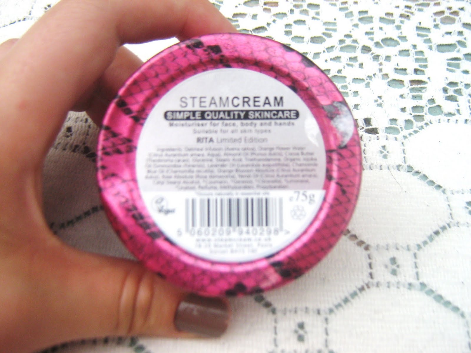 Darling heart: EXCITING! Review - Steam cream