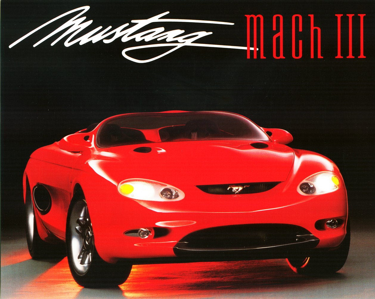GeSSner Motors: Coleção Conceito - Mustang Mach III 1993.