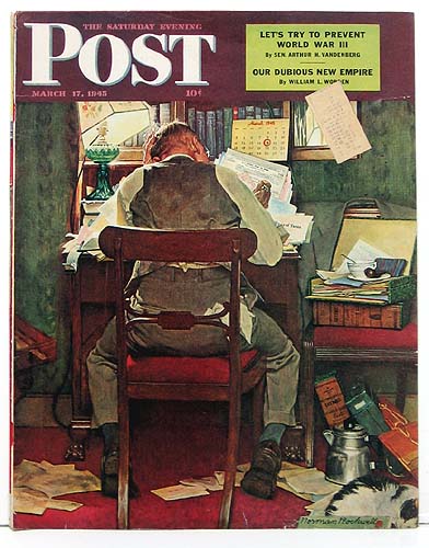 Torre da História Ibérica: Revistas Antigas - "The Saturday Evening ...