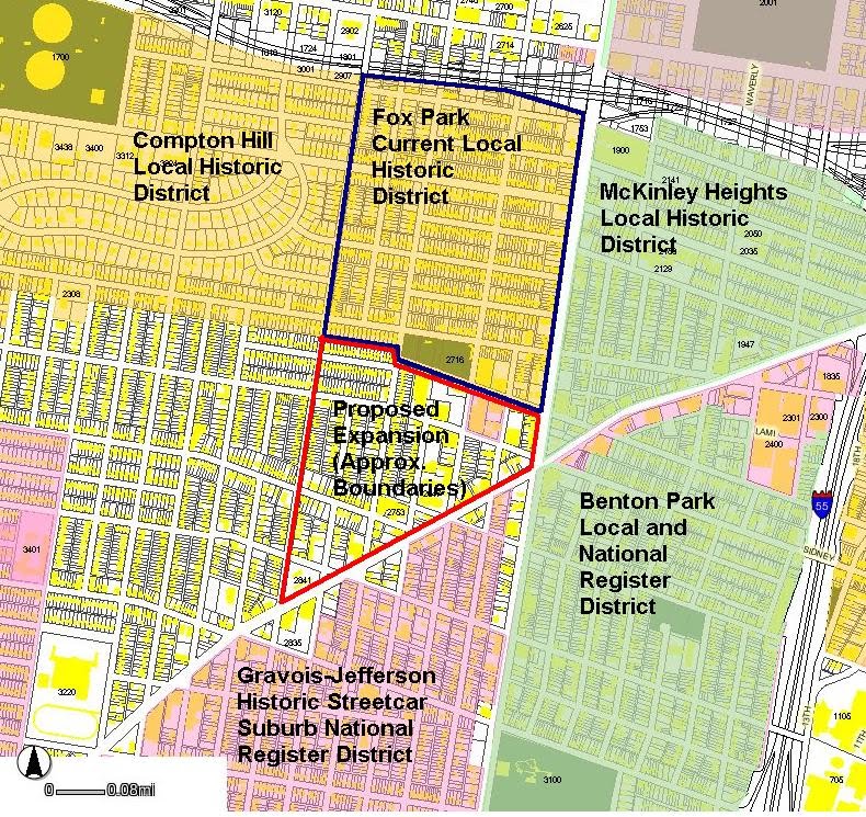 Dotage St. Louis: Fox Park Neighborhood Exploring a Local Historic ...