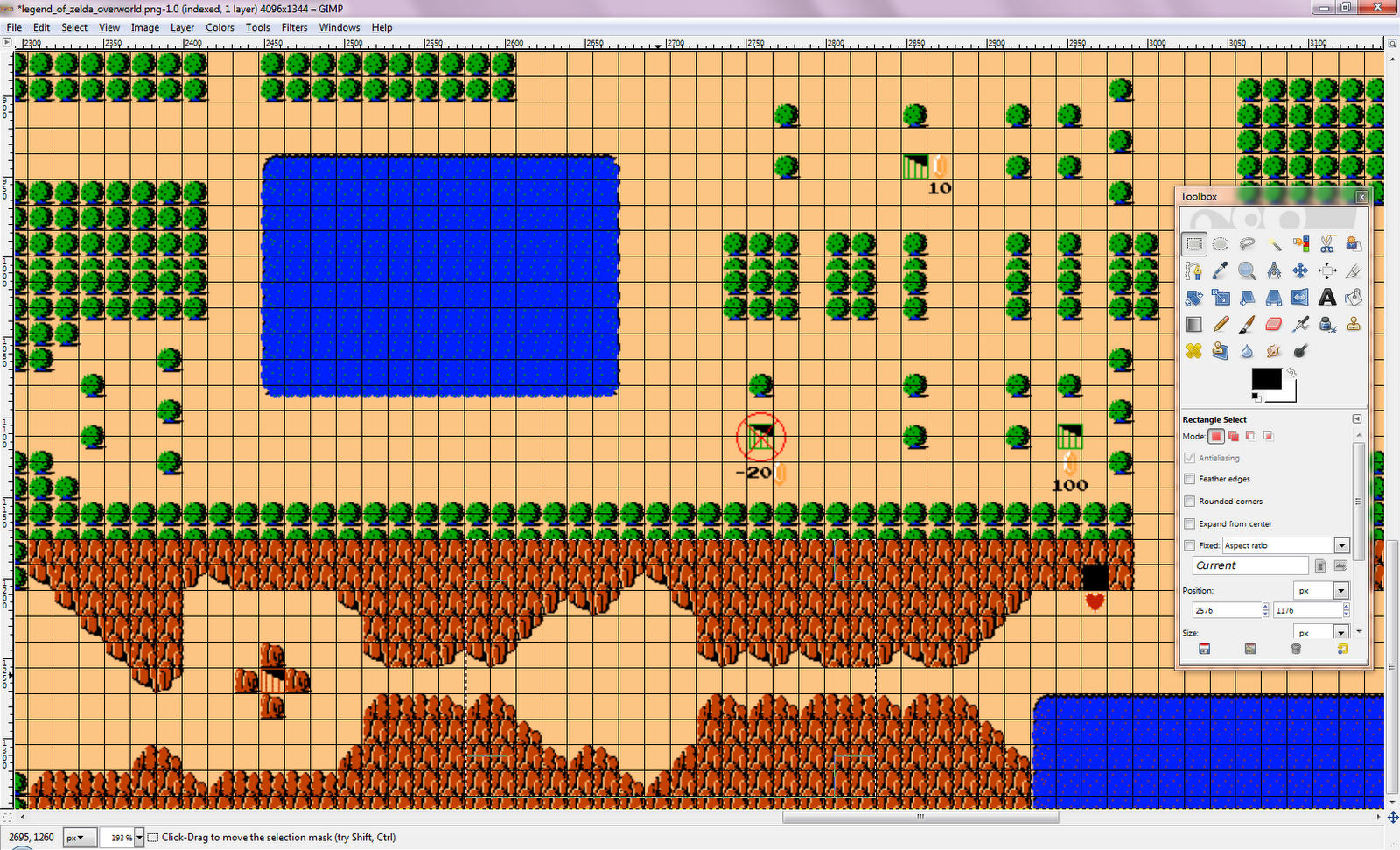 The original legend of zelda minecraft map - jmkdh