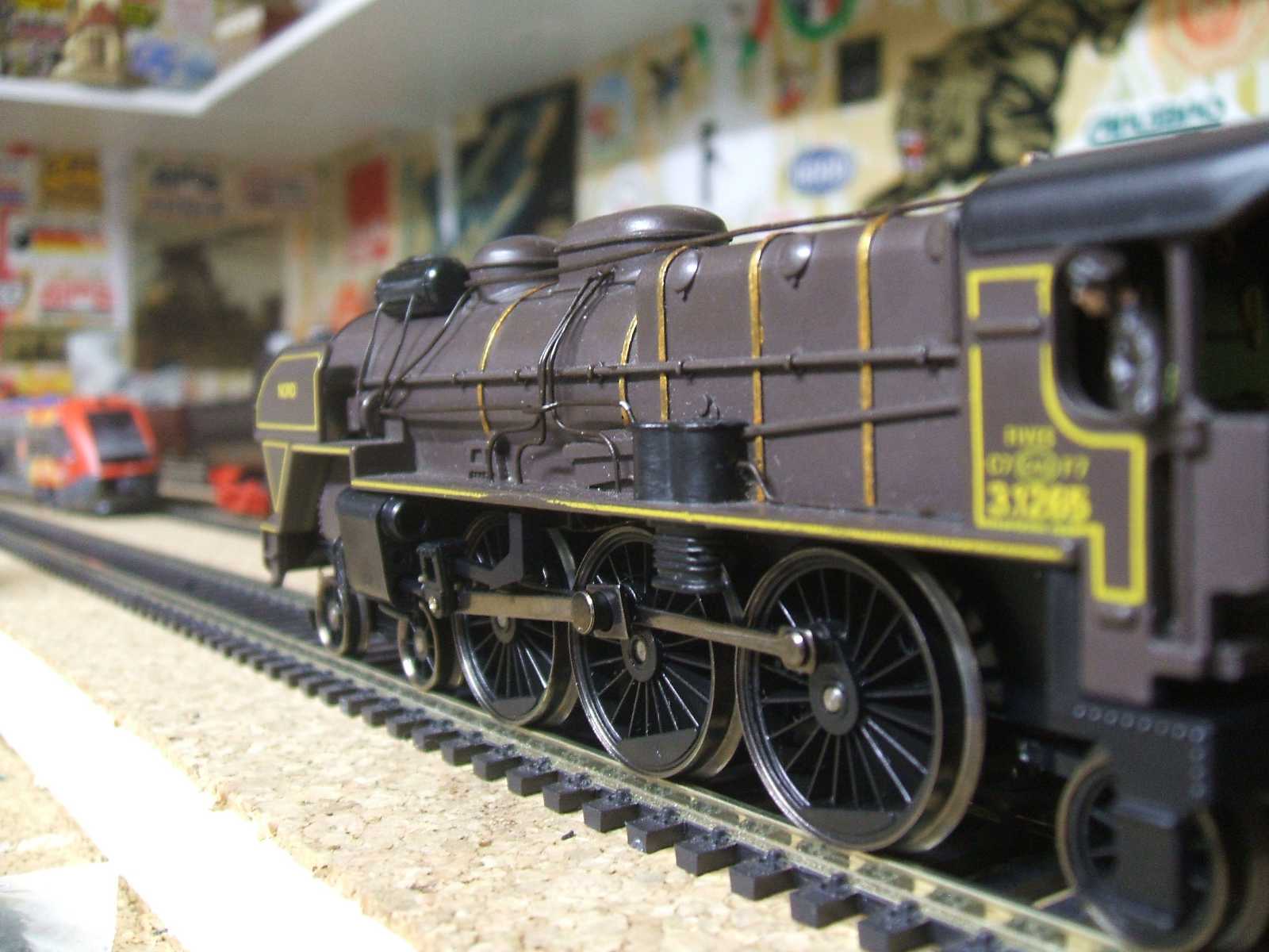 Le train d'olivier: Vapeur 3.1265 2-231C NORD Jouef