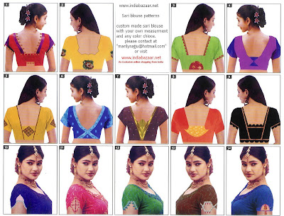 Fashion India: Fashion Collection : Choli / Blouse Patterns