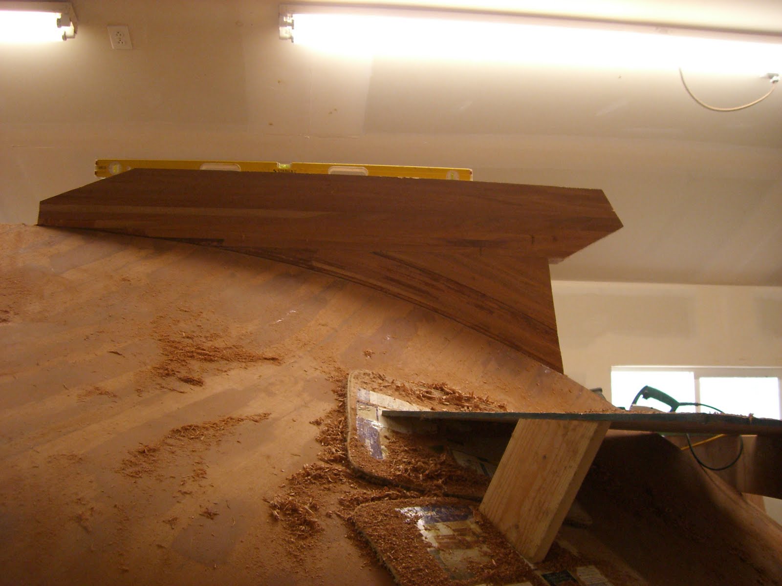 Building a NorthSea 29: The Keel Takes Shape