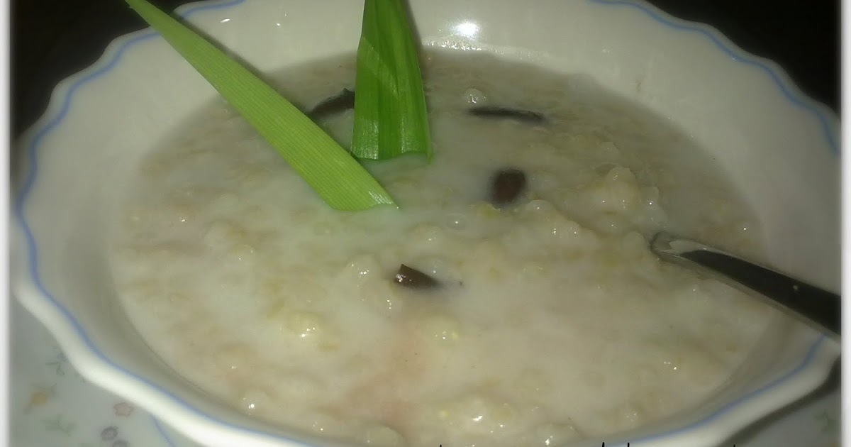 Resepi Bubur Candil Tepung Gandum