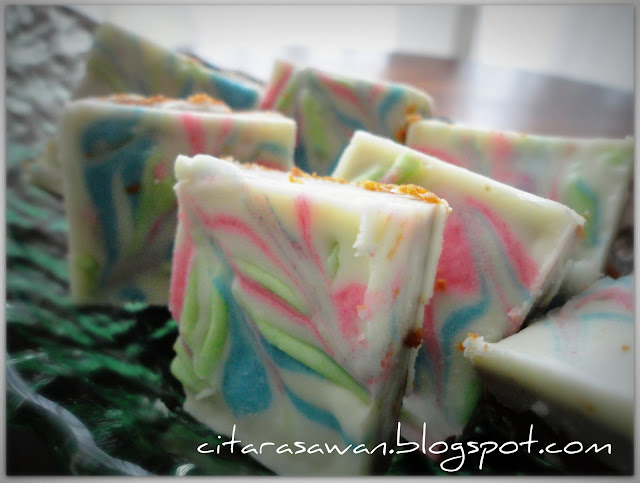 Biskut Batik Marble Shortbread ~ Resepi Terbaik