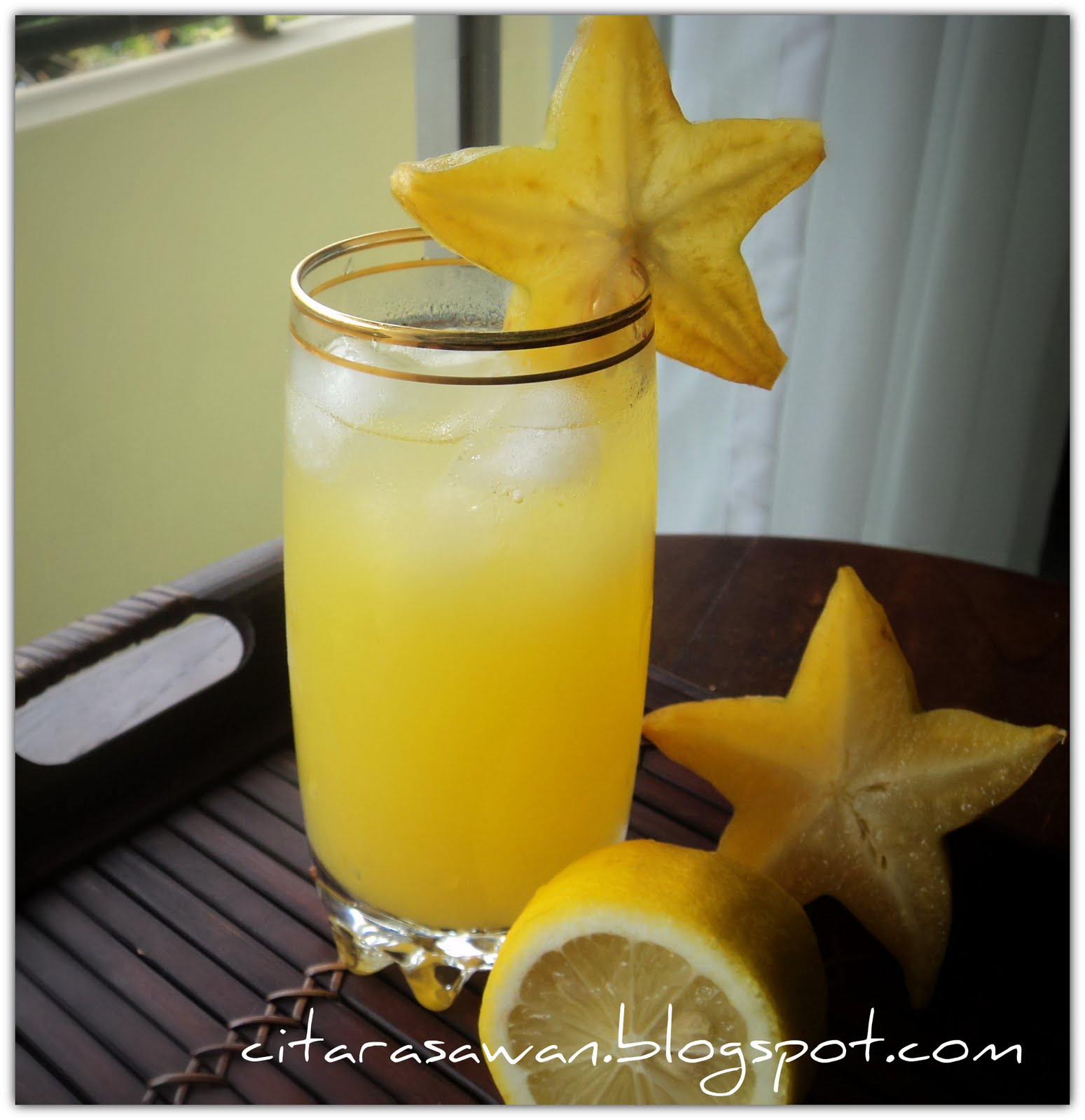 Jus Belimbing Lemon ~ Resepi Terbaik