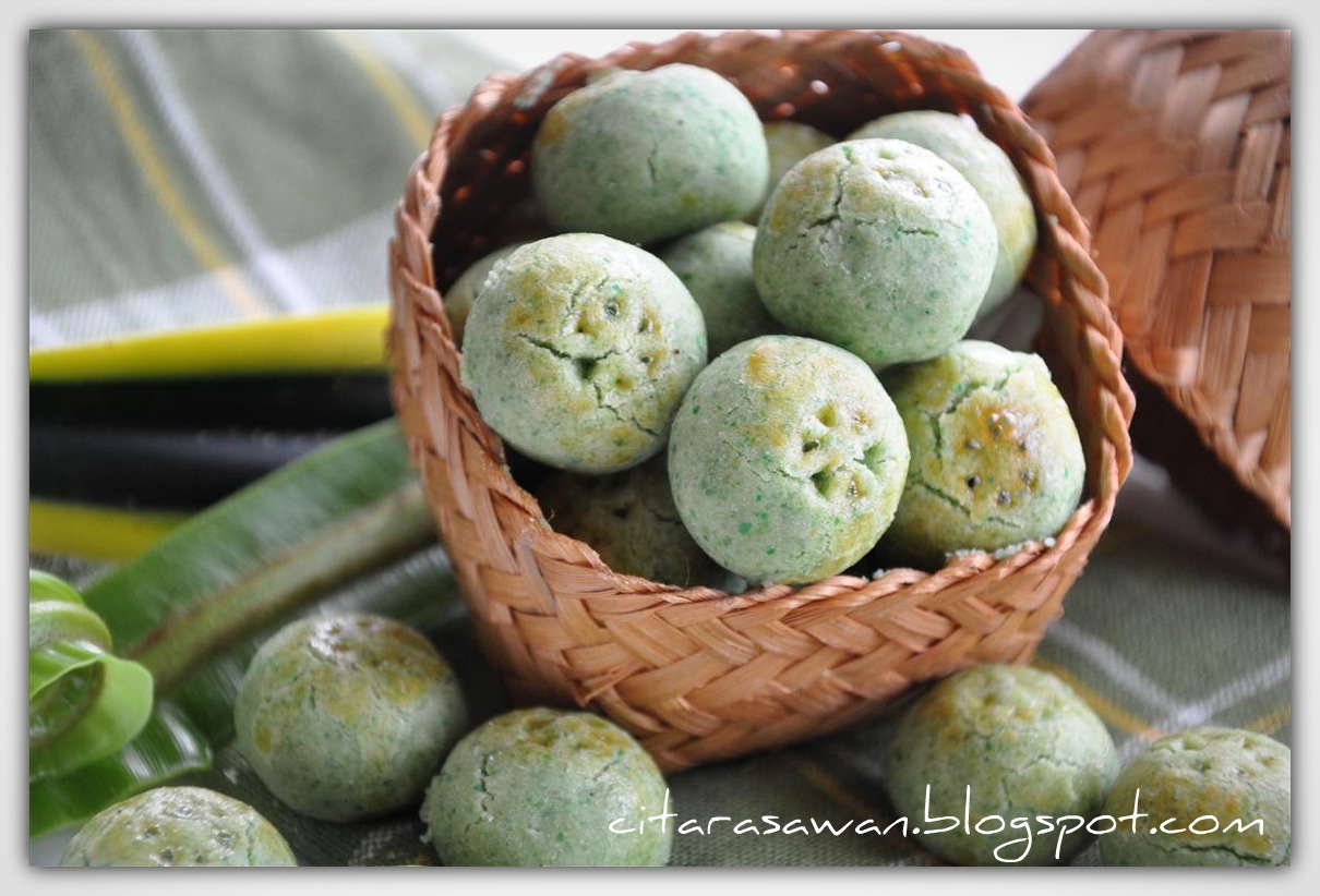 Biskut Kacang Hijau /Green Peas Cookies ~ Must Read!