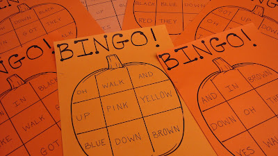 Ms. Clark: Pumpkin BINGO!