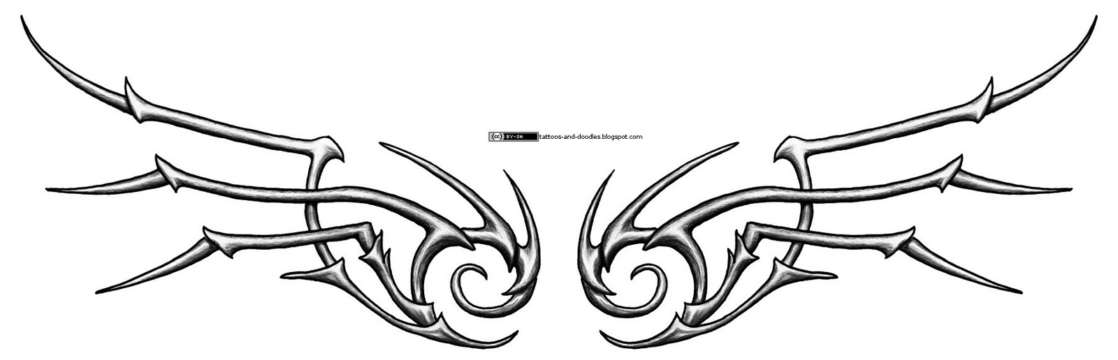 Skeleton Wing Tattoos