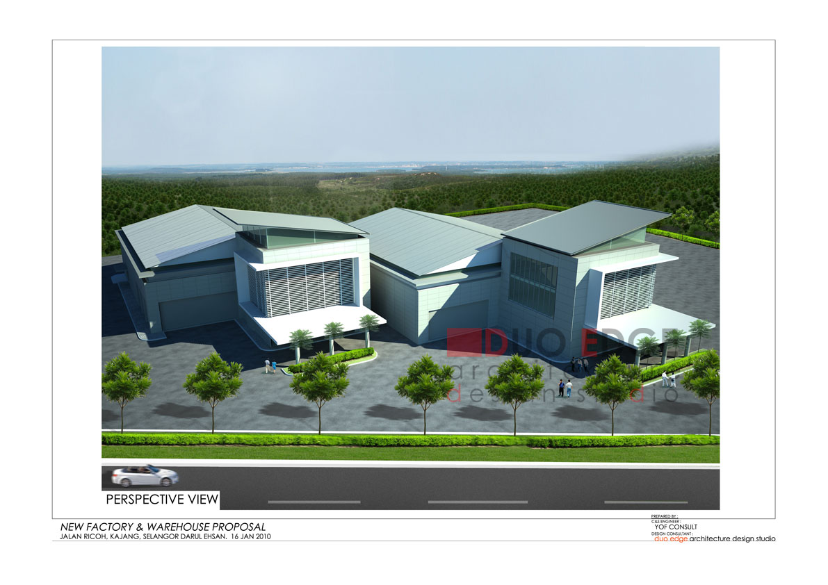duo edge architecture design studio: factory proposal at jalan reko ...