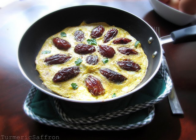 Turmeric & Saffron: Omelette Khorma & Asal - Date & Honey Omelette