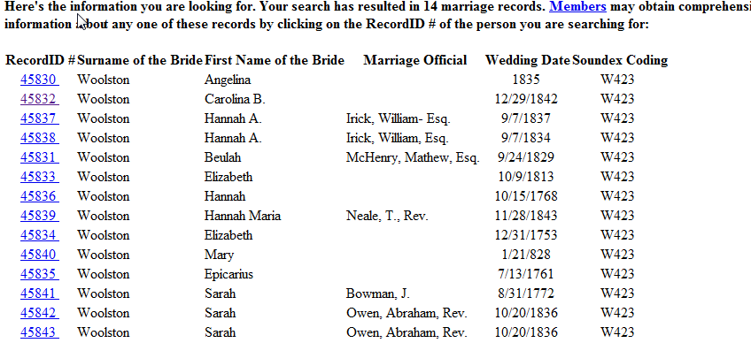 Wives of Dr. Ezekiel Cooper Chew: Caroline | TJL Genes : Preserving Our ...