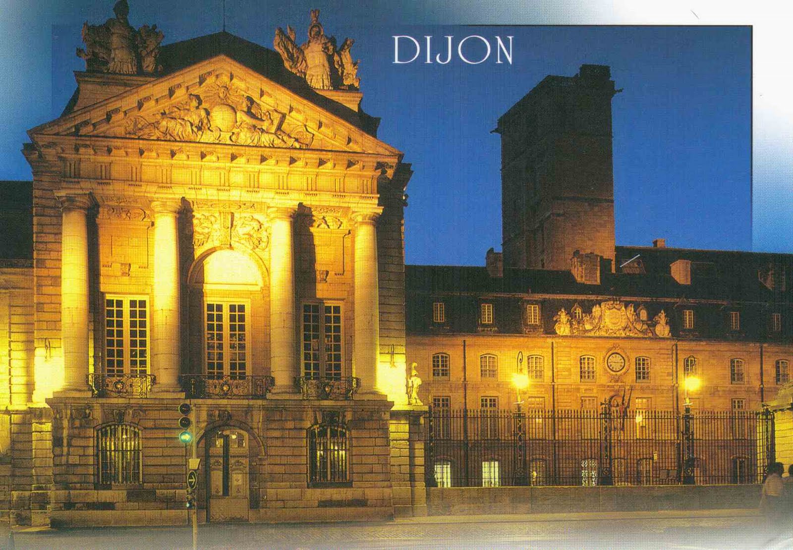 Terence's collections ...: Postcard from Dijon, France ...