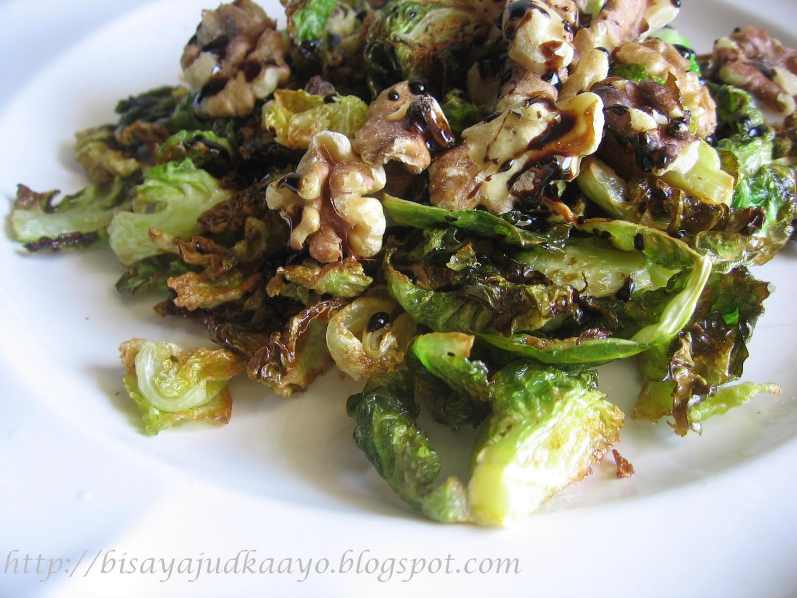 Inato lang Filipino Cuisine and More: FRIED BRUSSELS SPROUTS WITH ...
