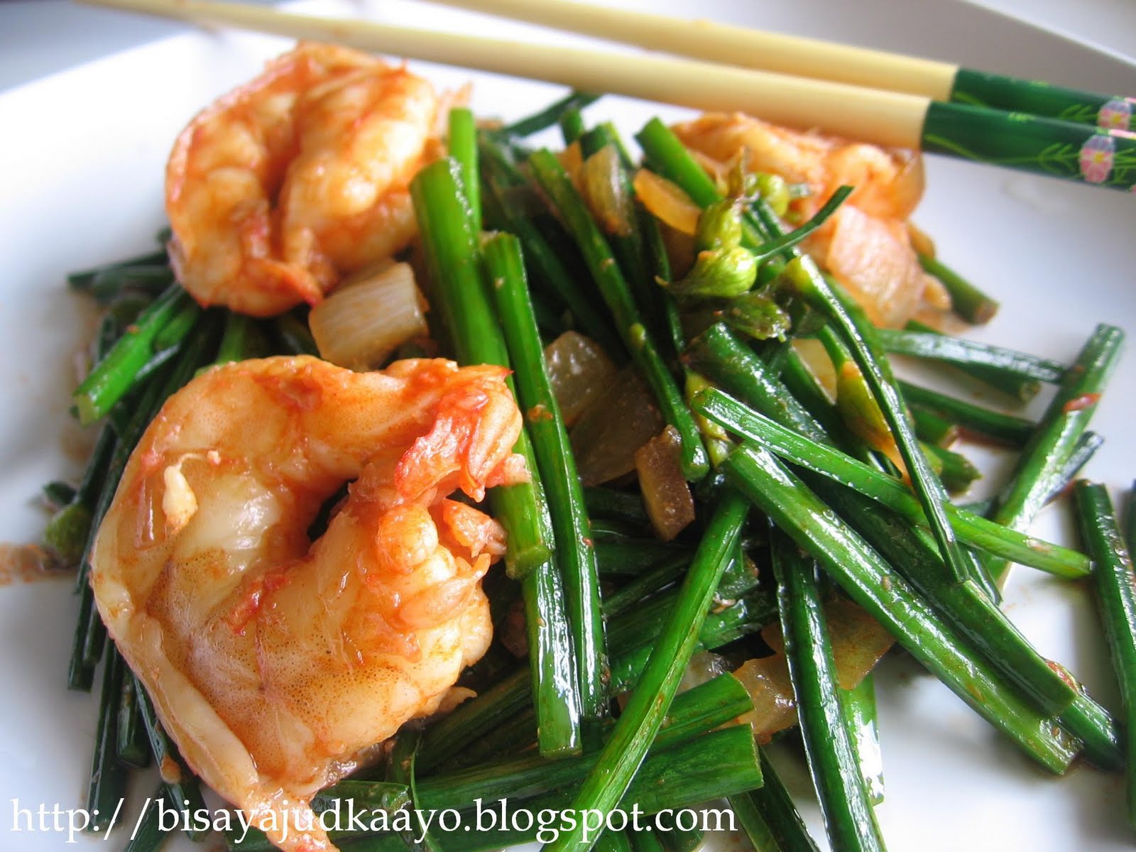 Inato lang Filipino Cuisine and More: NIRA ITAME (STIR FRY CHIVES)