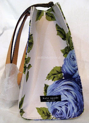 Coach Euphoria: Kate Spade White Cabbage Rose Sam Handbag