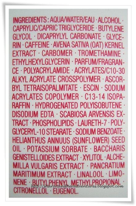 Sharon and her adventures...: Review: Clarins Shaping Facial Lift Lipo ...