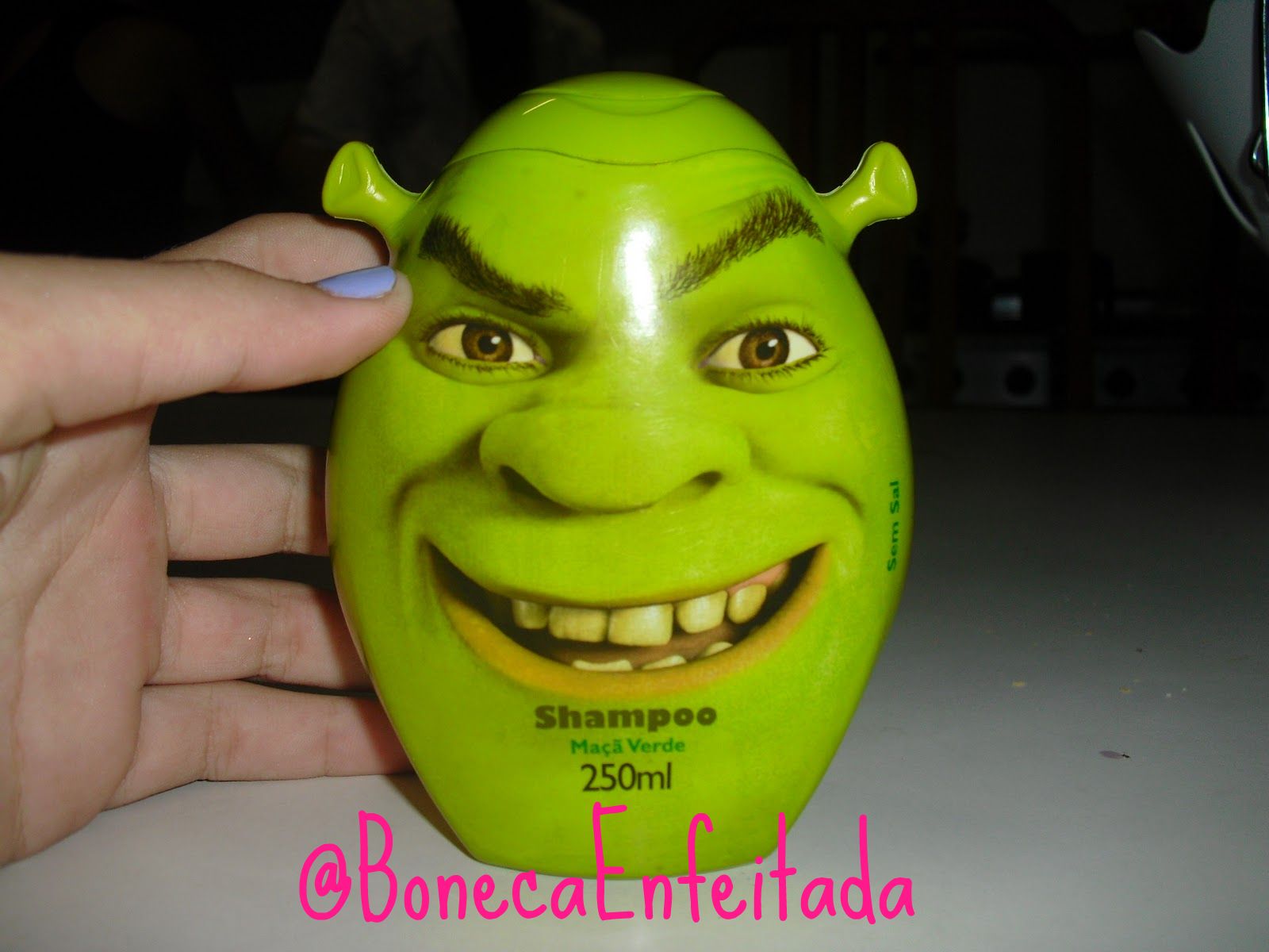 Boneca Enfeitada: Shampoo do Shrek