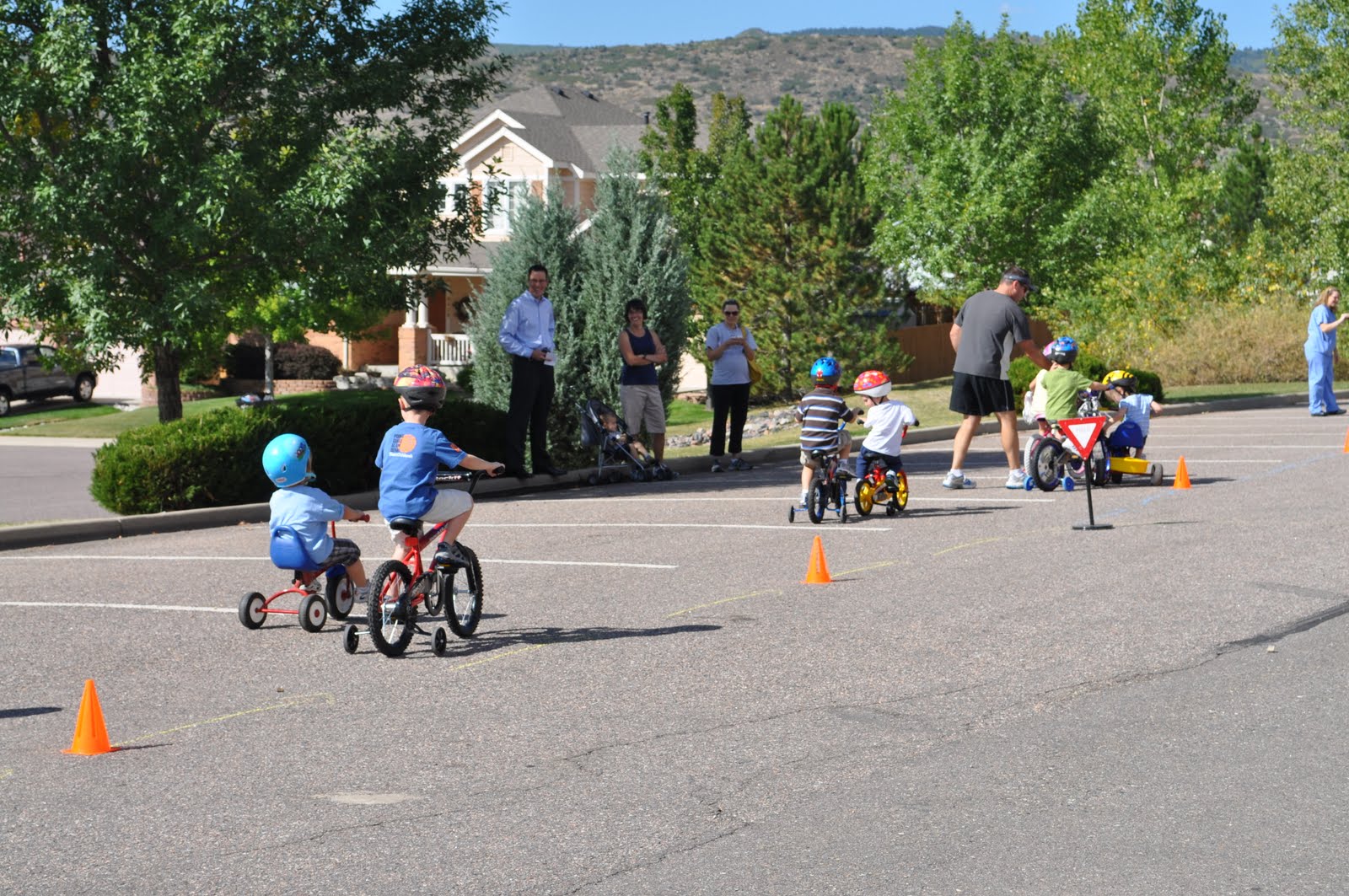 The Lessman's: Preschool Bike Rally