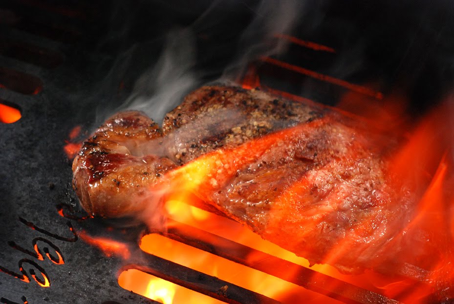Smoked Black Pepper Ribeyes