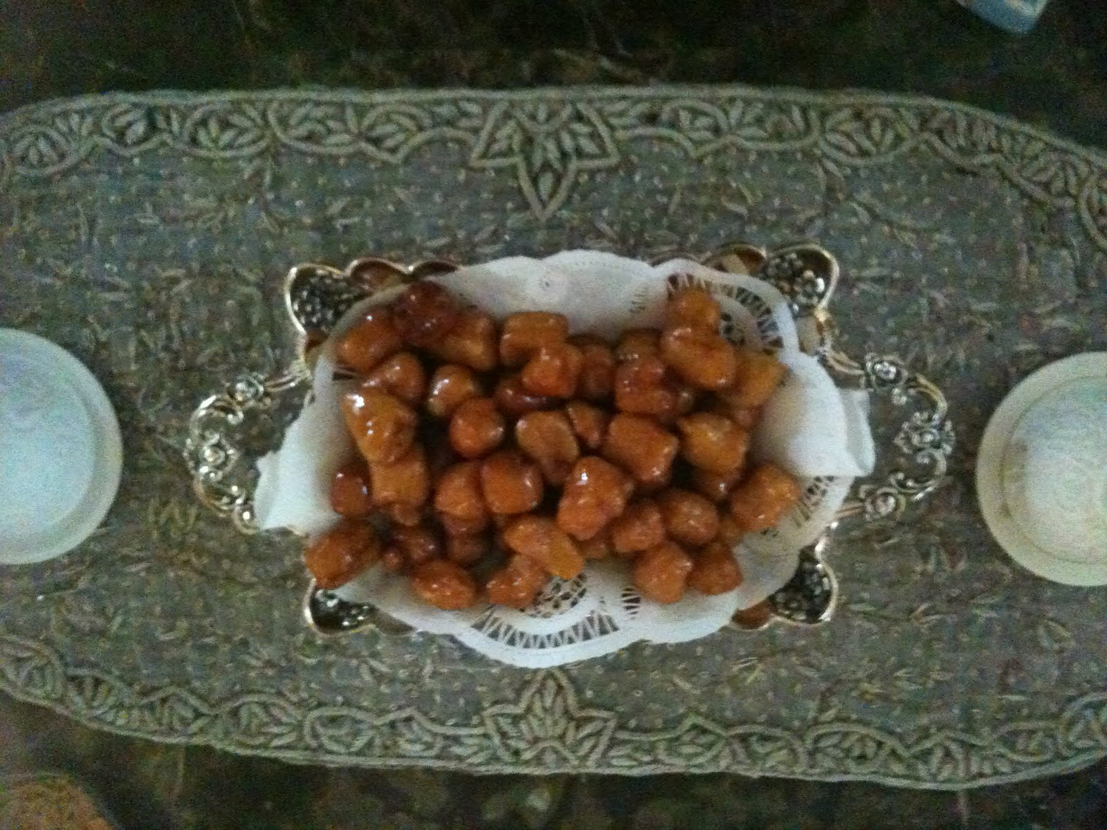 Persian Food: Bamiyeh, Bamieh ( Sweet With Syrup) باميه