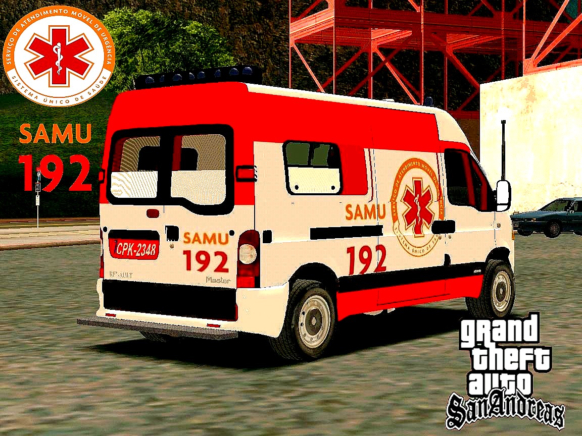 Renault Master SAMU 192 ~ Bem vindo GTA Elite Games