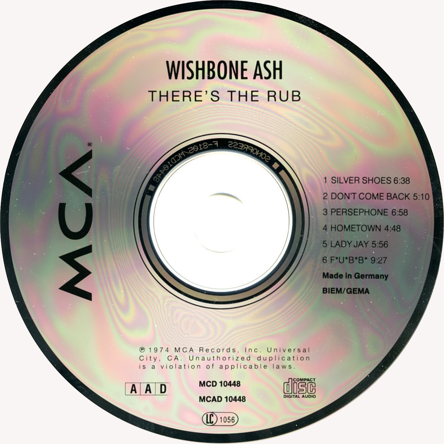 Musicotherapia: Wishbone Ash - There's the Rub (1974)