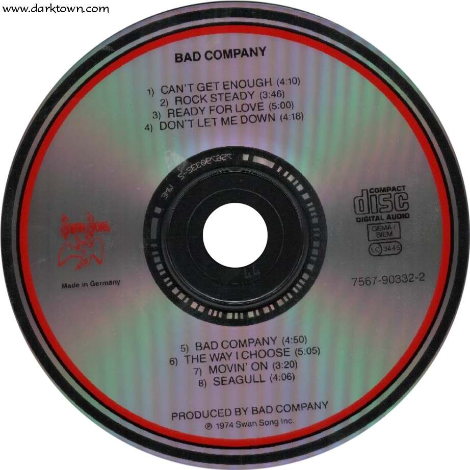 Musicotherapia: Bad Company - Bad Co (1974)