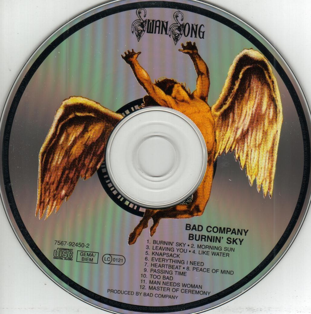 Musicotherapia: Bad Company - Burnin Sky (1977)
