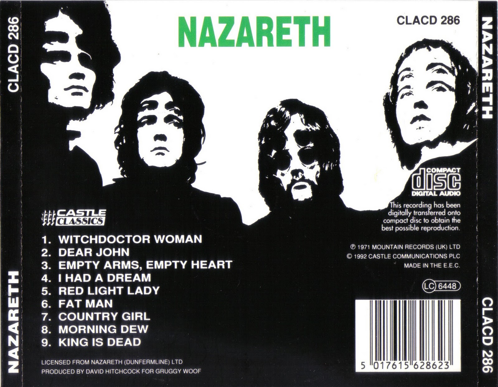 Musicotherapia: Nazareth (1971)