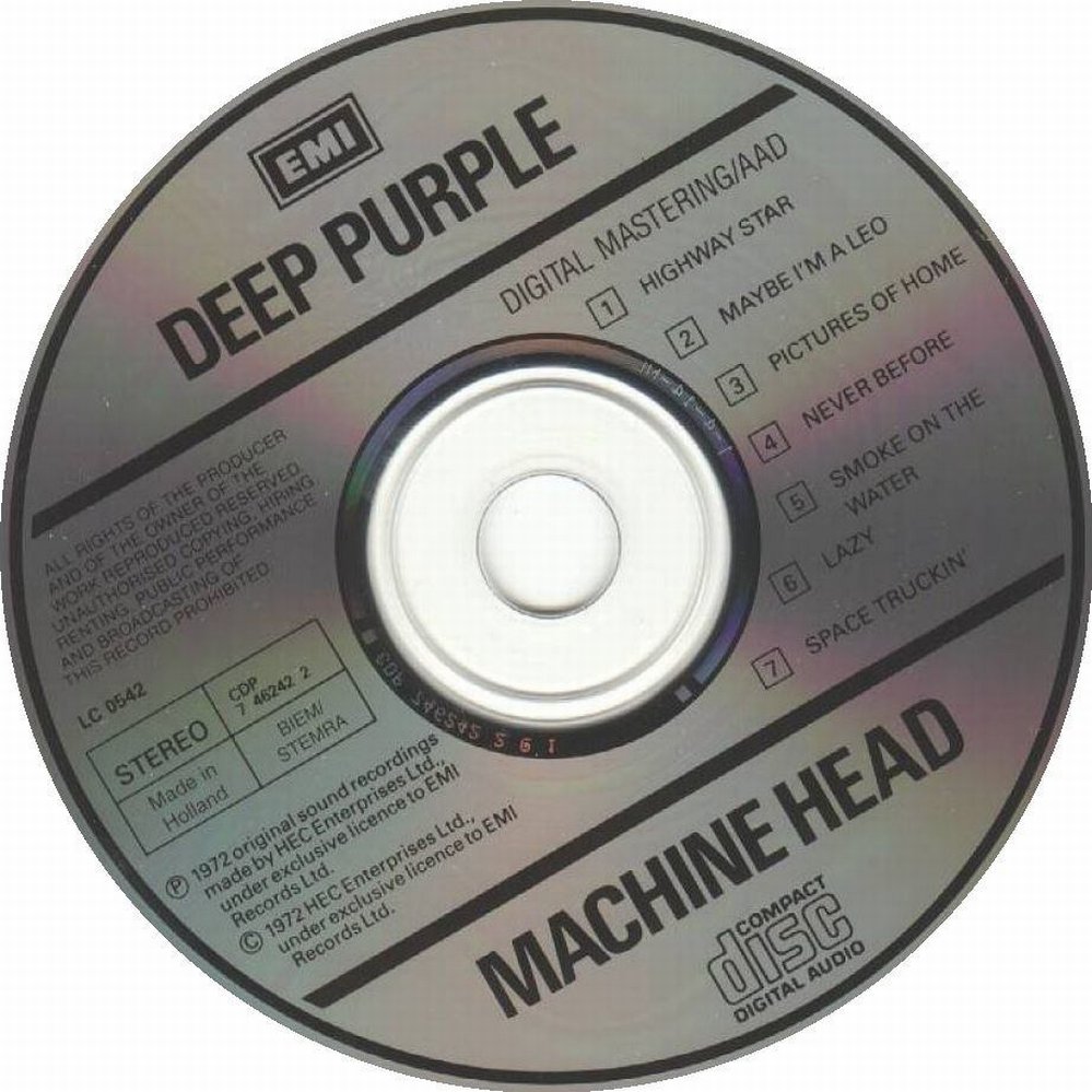 Musicotherapia: Deep Purple - Machine Head (1972)