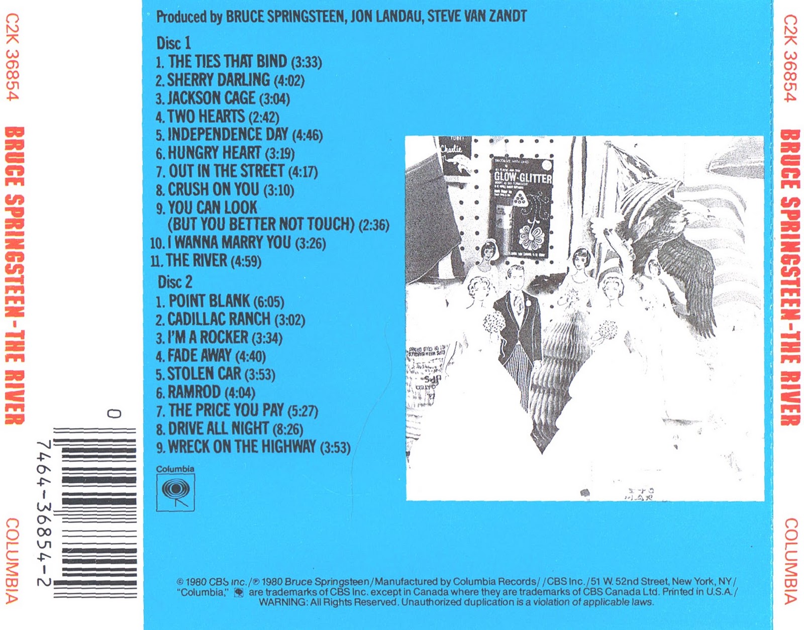 Musicotherapia: Bruce Springsteen - The River (1980)