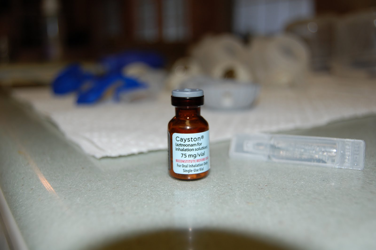 Every Life has a Story to Tell: Cayston: Complete picture walk-through