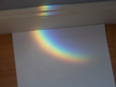 My Four Girls: Catch a Rainbow experiment