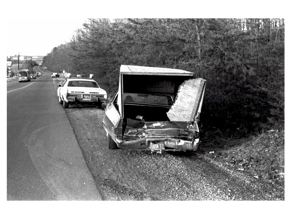 Bowie Living: 1970s Accident Scene on Old Chapel Road