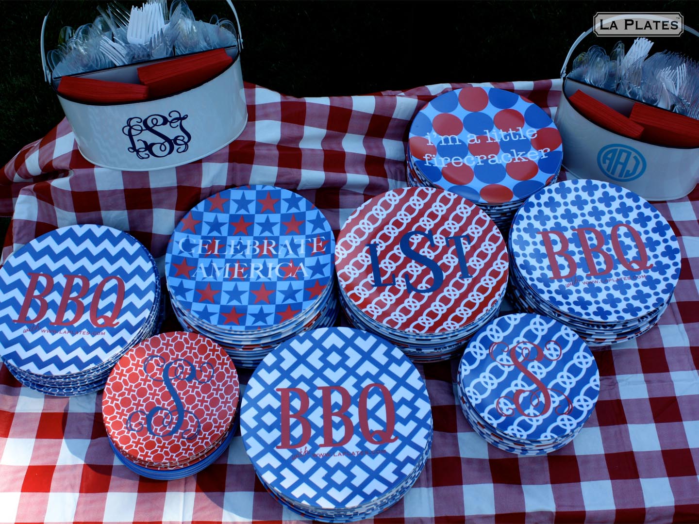 La Plates Blog: BBQ + fireworks