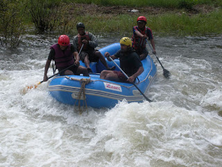 white water rafting