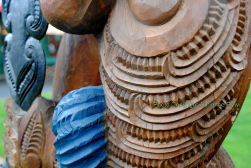 Introducing Maori Lifestyles: A Carved Landmark - Otorohanga