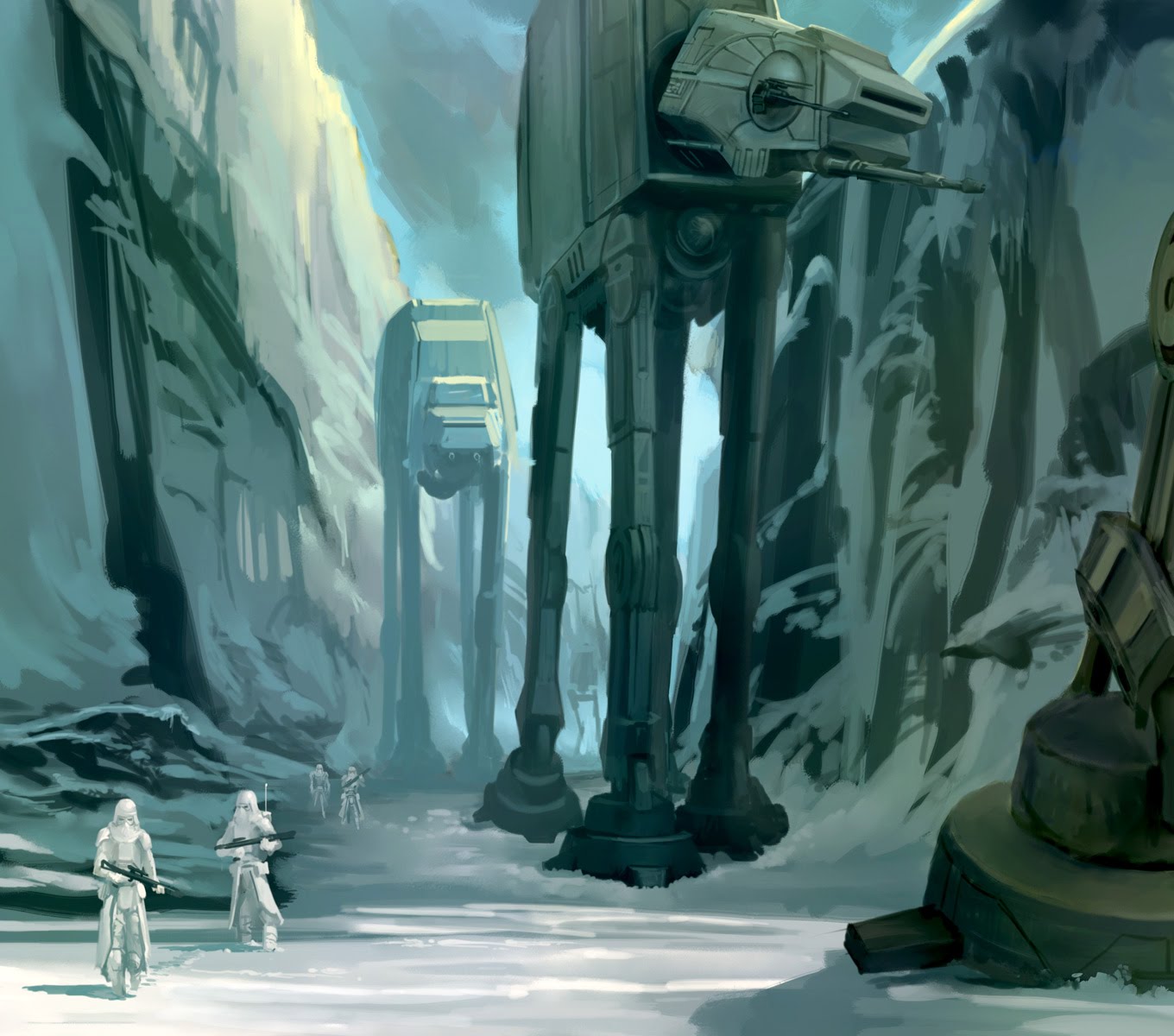 Star Wars ao Extremo: Wallpeper (Blizzard Force - Força Blizzard)