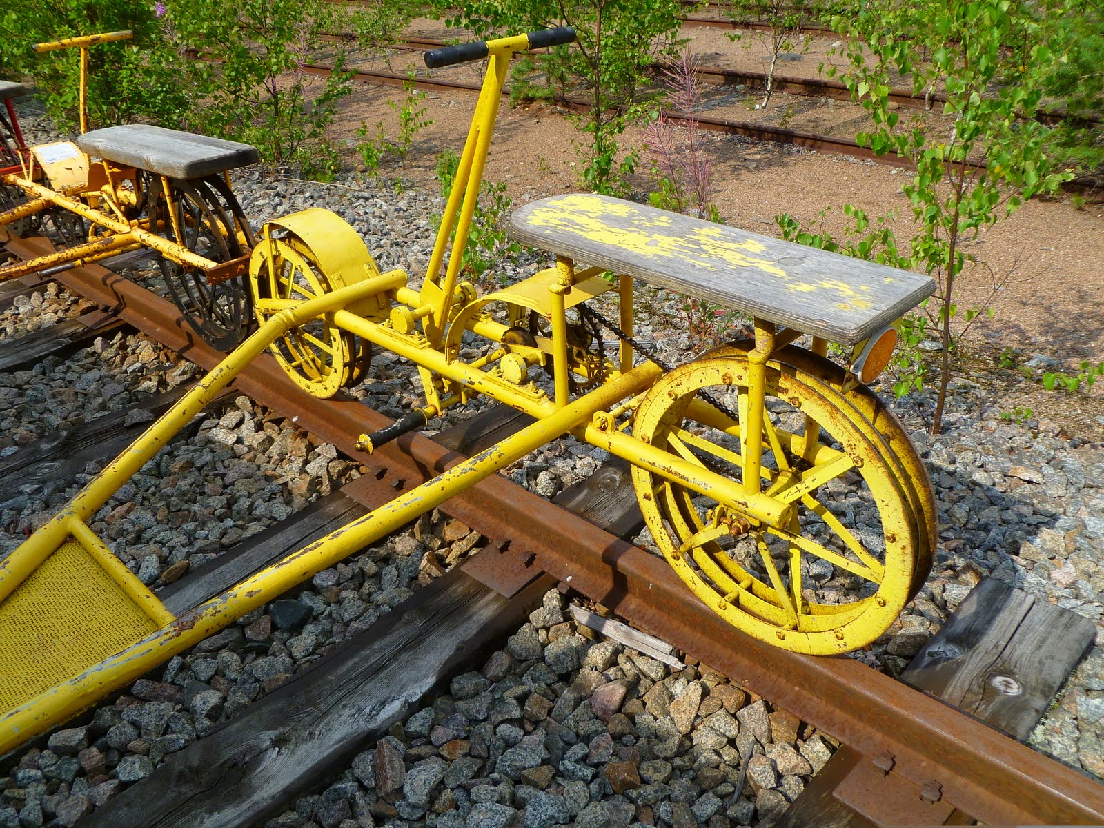 Home is behind, the world ahead: Draisine