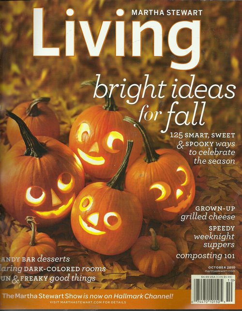MARTHA MOMENTS: October Living