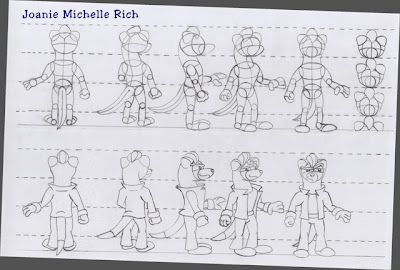 Animator at Heart: Character Model Sheets