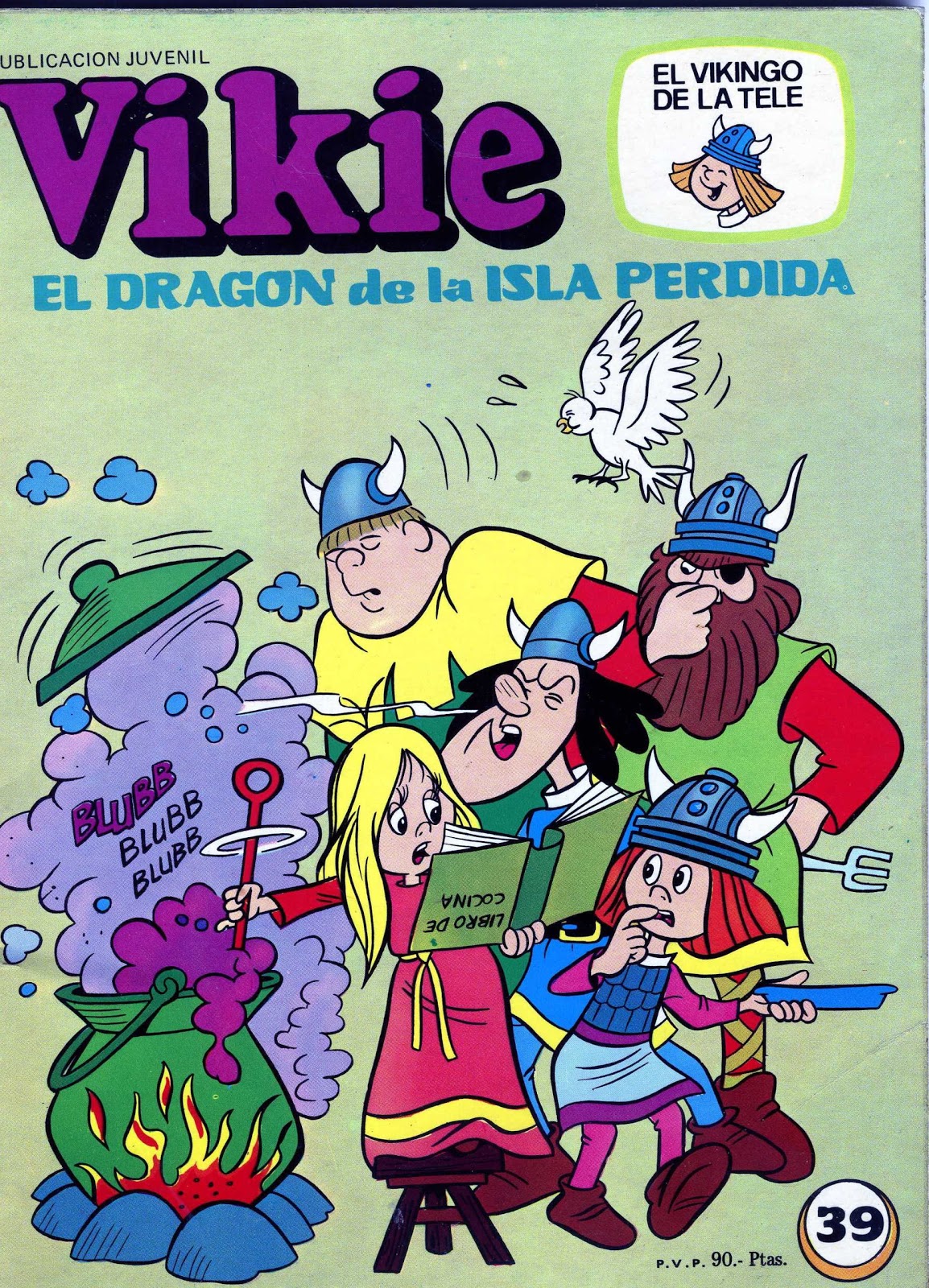 LOS 70 OTRA VEZ: VIKIE EL VIKINGO DE LA TELA