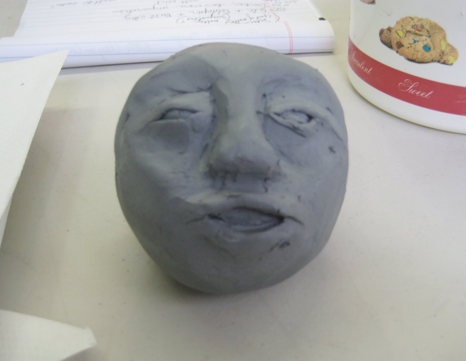 Mrs. Art Teacher!: clay faces